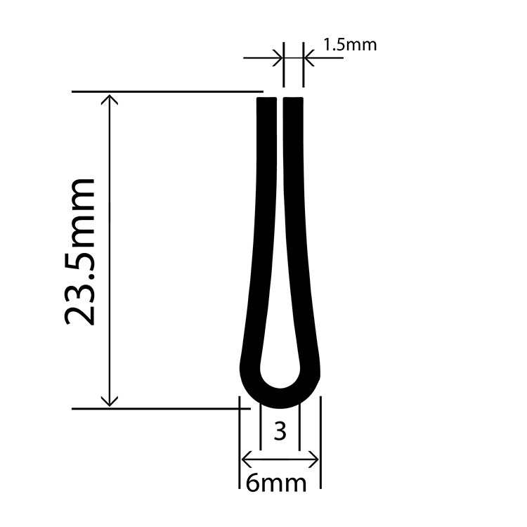 EPDM rubber extrusion U channel seal weather strip for customing ...