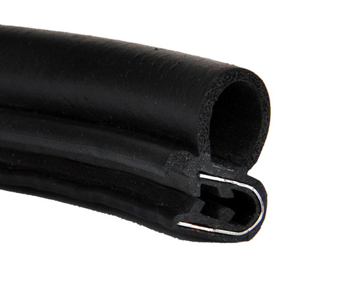 Professional industrial rubber seal edge trim with pvc and epdm sponge ...